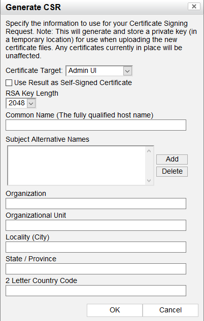 Step 2: Obtain a Valid SSL Certificate | FortiNAC 9.4.0 | Fortinet Document Library
